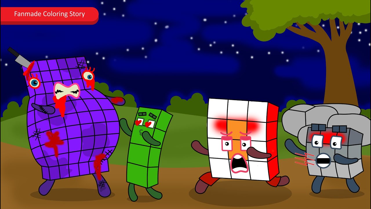 This is not Prank ! Numberblocks 4, wake up! | Numberblocks Fanmade ...