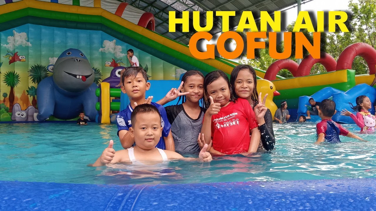 SERUNYA WATERPARK HUTAN AIR GOFUN BOJONEGORO - YouTube