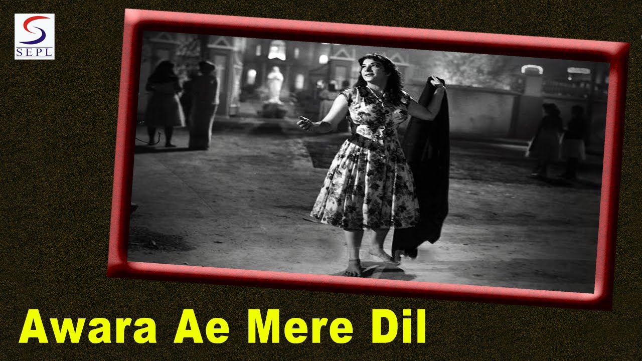 Awara Ae Mere Dil (Fast Version) | Lata Mangeshkar | Raat Aur Din ...