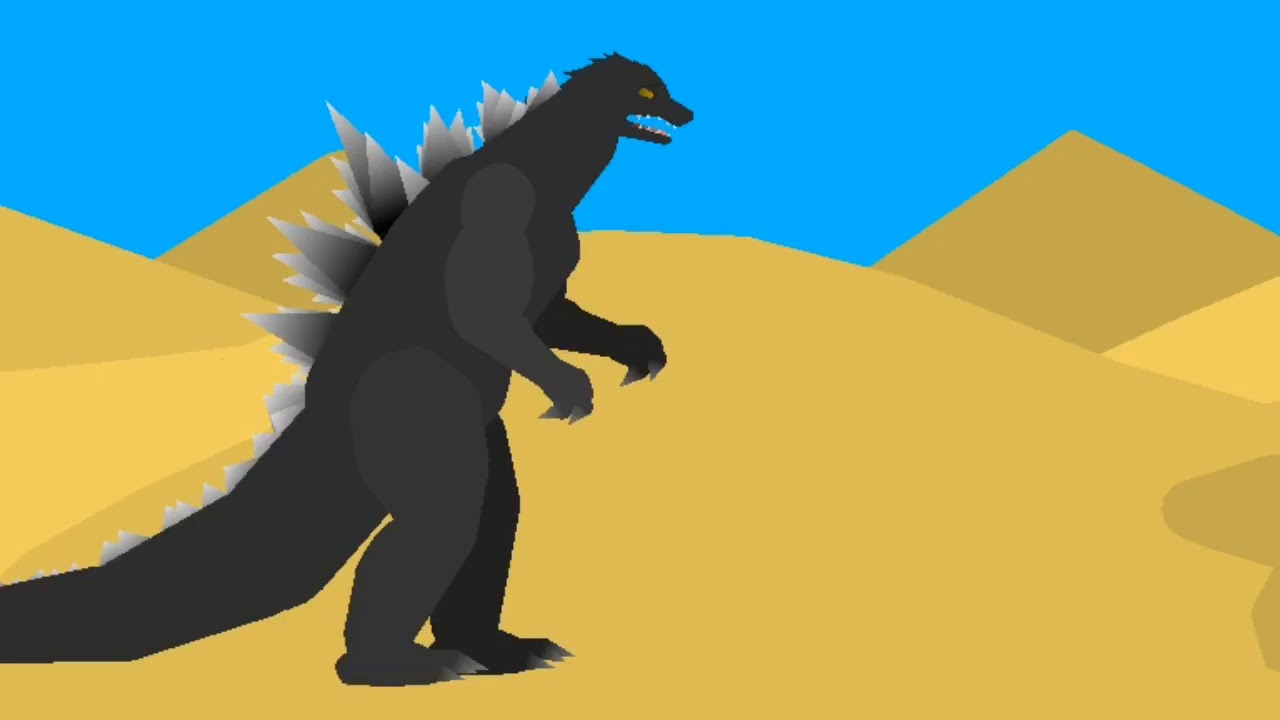 Godzilla vs Spikezilla Godzilla earth : evelotion of zilla size ...