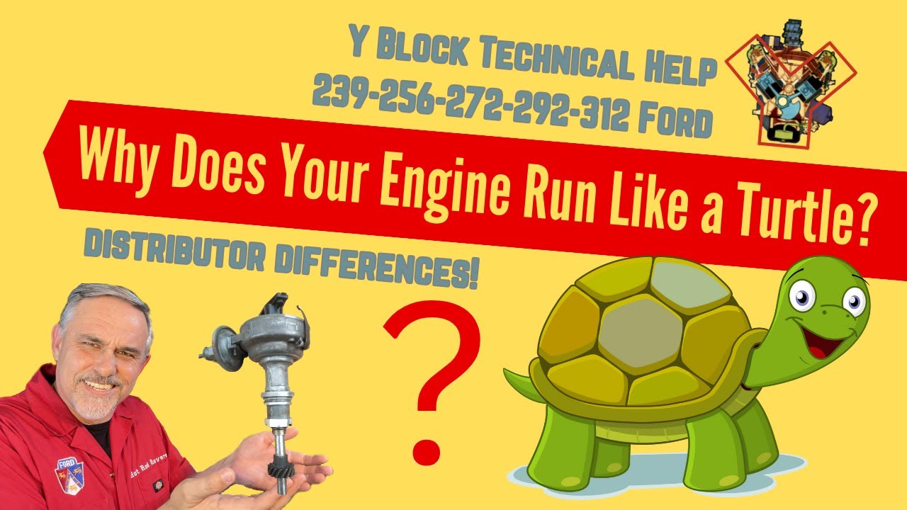 How to Fix Your Y Block Ford V8 Distributor Problem - Differences ...