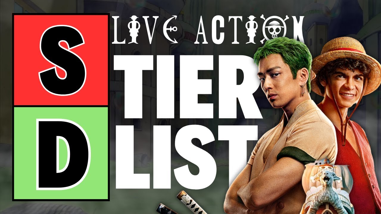 I RANKED THE ONE PIECE LIVE ACTION CHARACTERS IN A TIER LIST - Best and ...