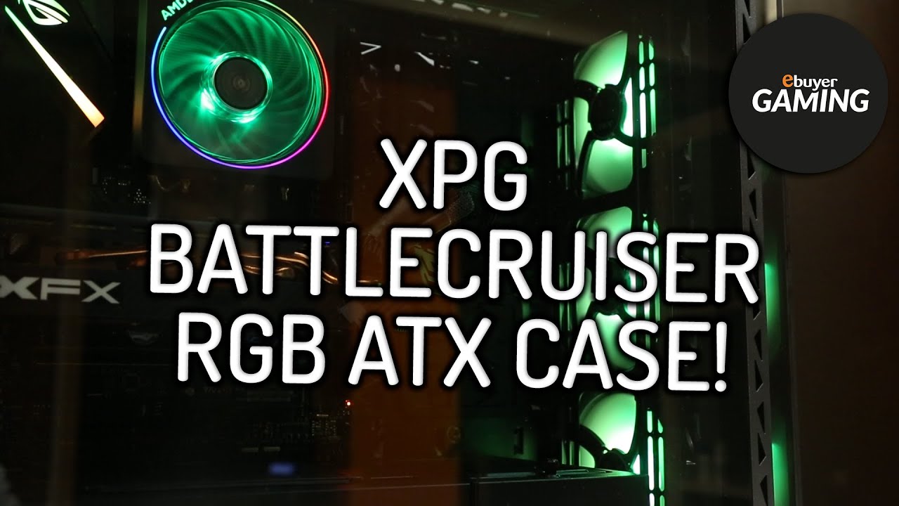 XPG BattleCruiser RGB Gaming Case - First Look! - YouTube