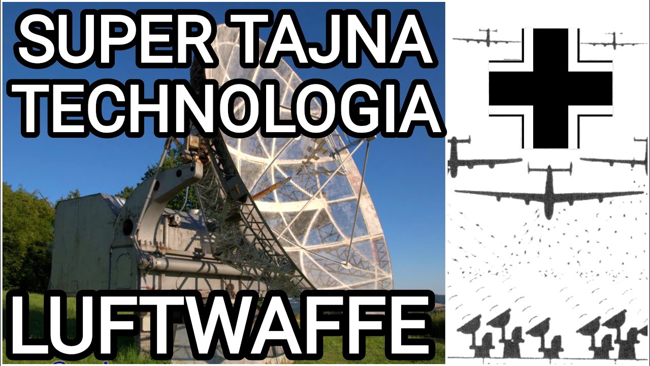 RADAR WÜRZBURG RIESE FuMG-65 Ściśle TAJNY System LUFTWAFFE Sekret Lotniska Stargard Kluczewo ...