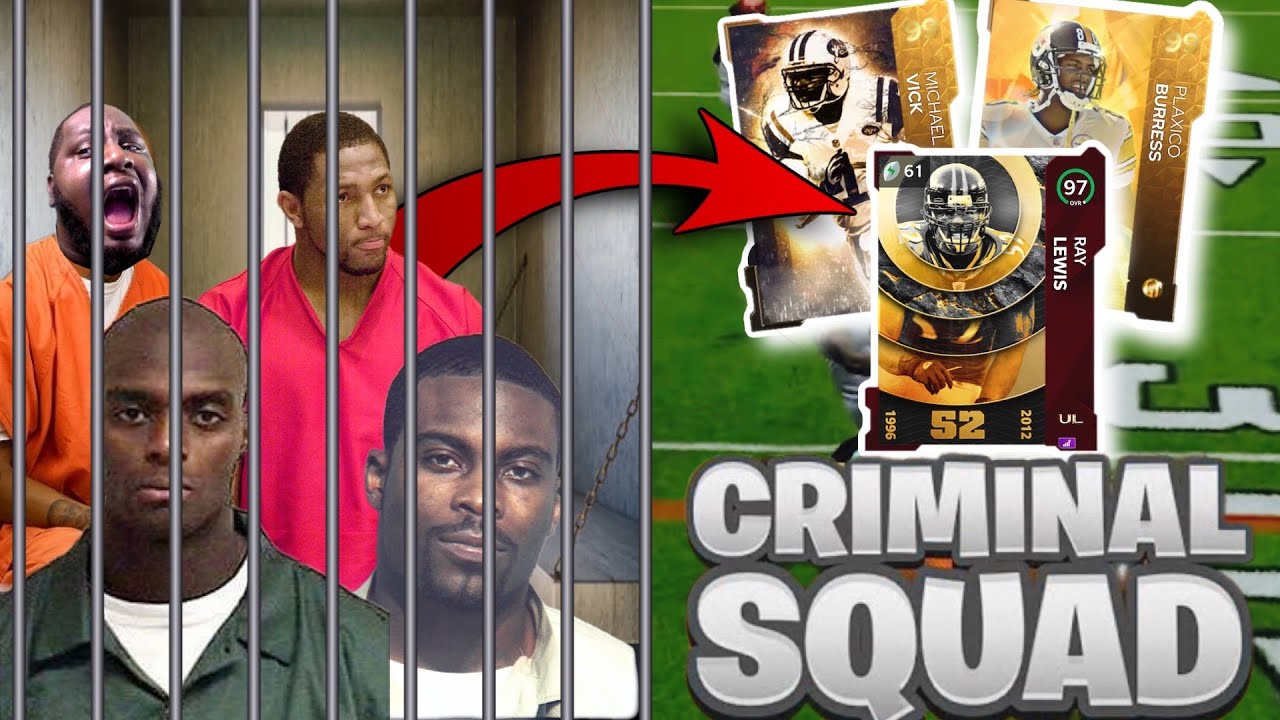 The NFL'S ALL-TIME CRIME TEAM! - YouTube