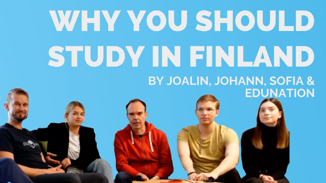 WHY YOU SHOULD STUDY IN FINLAND - YouTube
