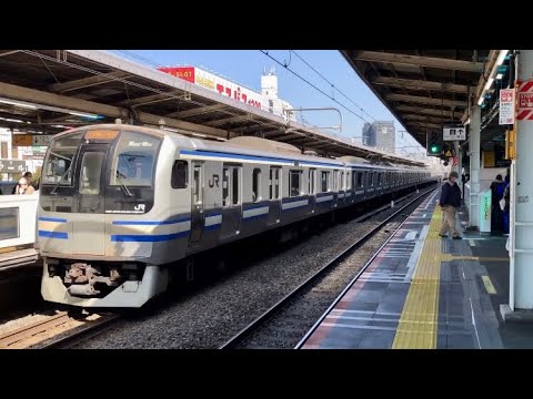 JR東日本E217系クラY-132編成＋Y-26編成（2023.2.18） - YouTube
