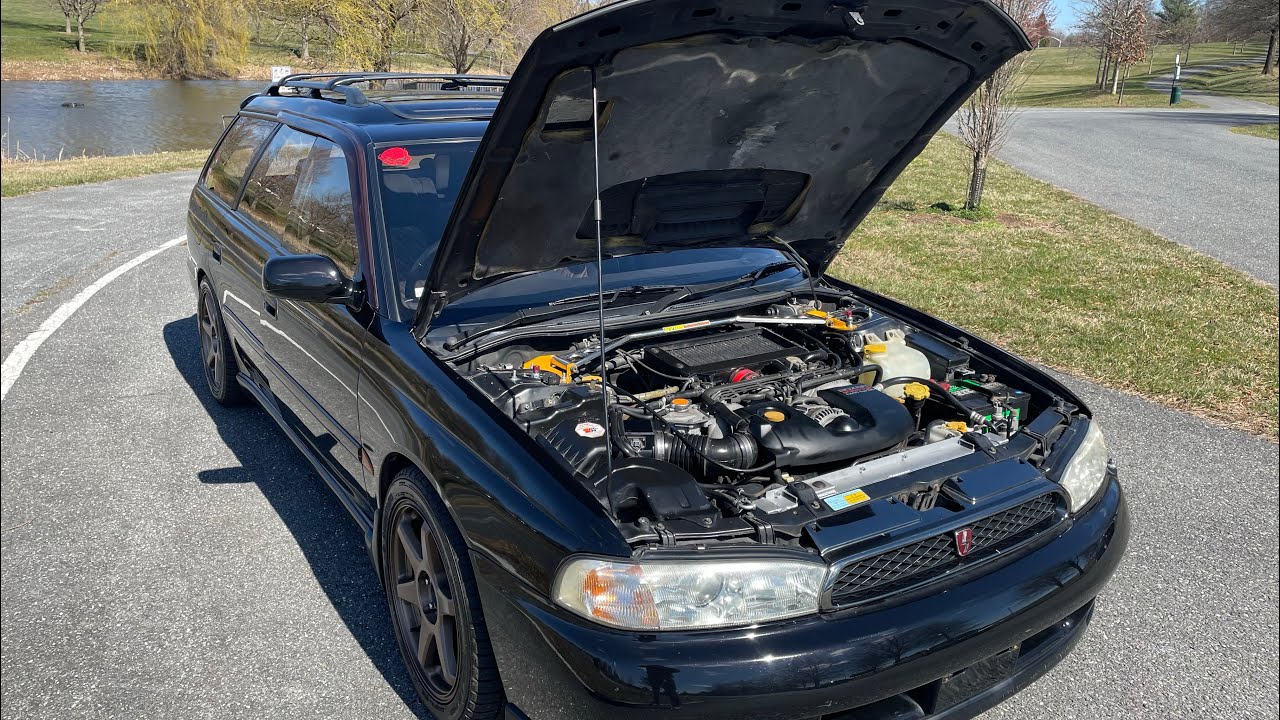 1997 SUBARU LEGACY GT- B TWIN TURBO BG5 - JDM - ENGINE - YouTube