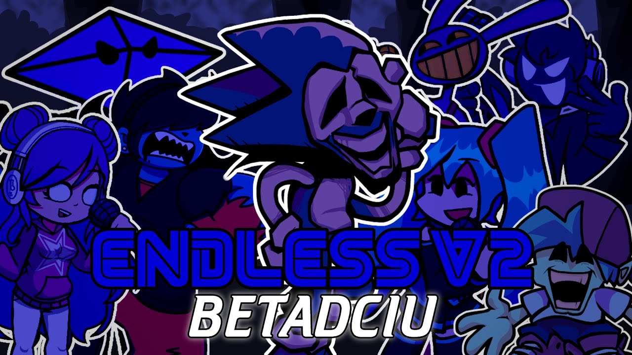 FNF Endless V2 but everyone sings it! | FNF Endless V2 BETADCIU - YouTube