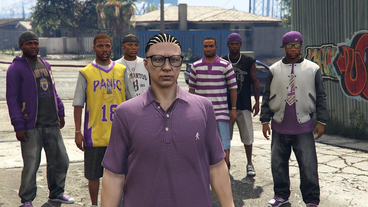 STORY HOW A NERD JOINS THE BALLAS IN GTA 5 - YouTube