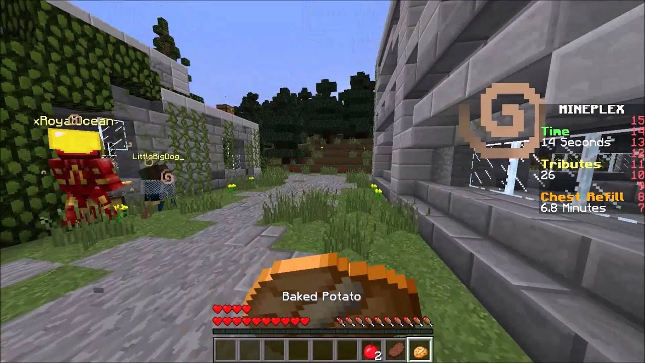 "I GOT MUTED!!!" Mineplex Survival Games - YouTube