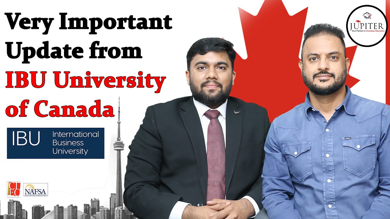 Very Important Update from IBU University of Canada 🇨🇦 @ibutoronto ...