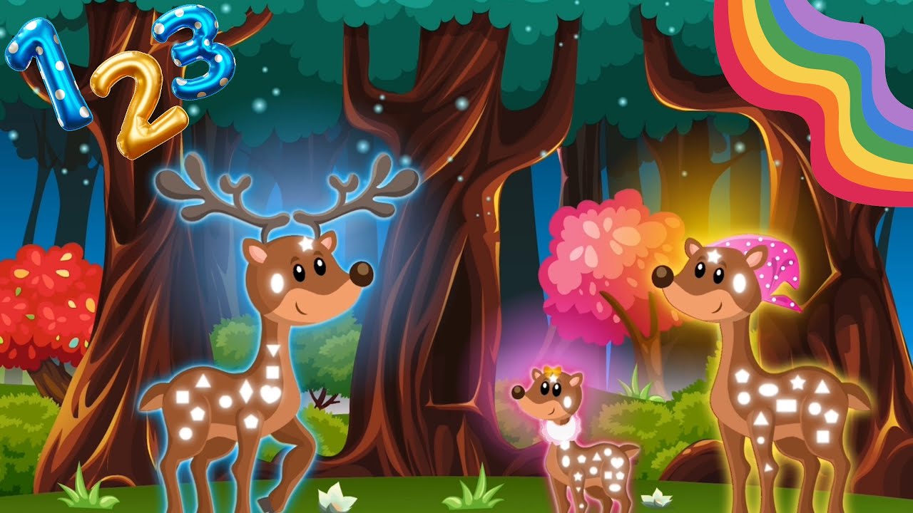 BABY / TODDLER GAMES /// Let’s learn numbers , colors , shapes and ...