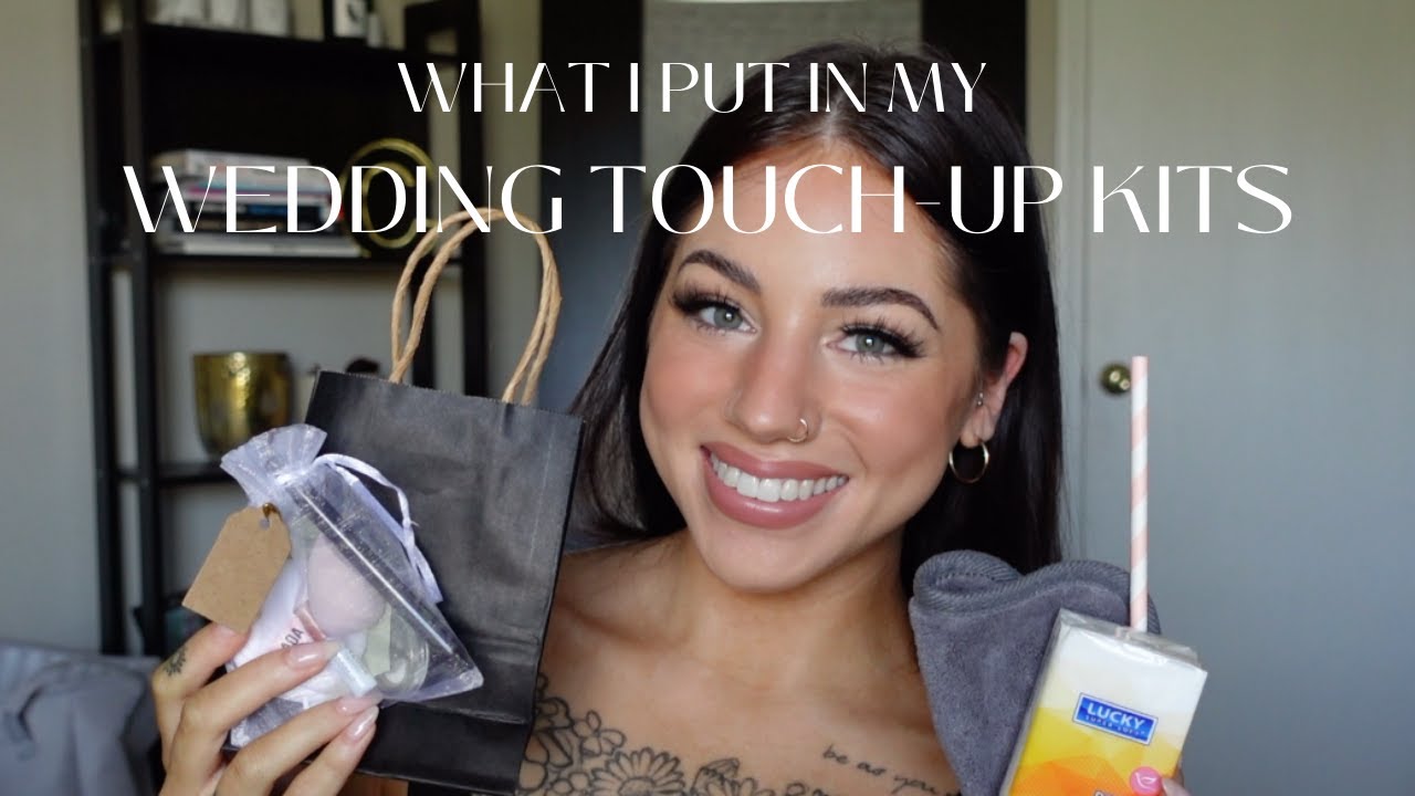 WHAT'S IN MY WEDDING TOUCH-UP KITS - YouTube
