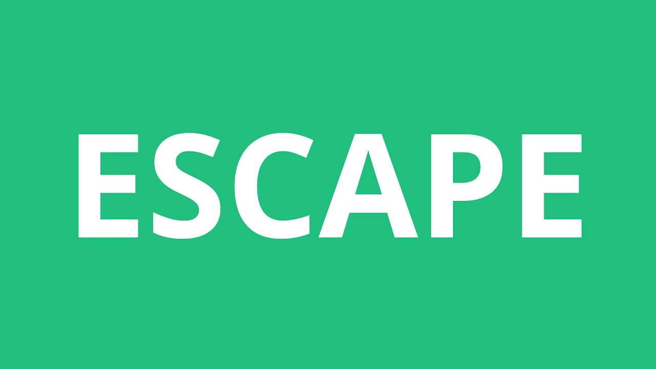 How To Pronounce Escape - Pronunciation Academy - YouTube