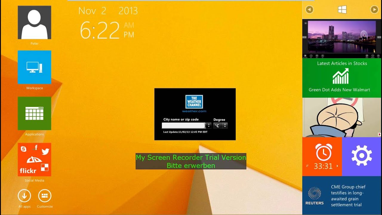 Windows 8 1 RTM desktop replacement - YouTube