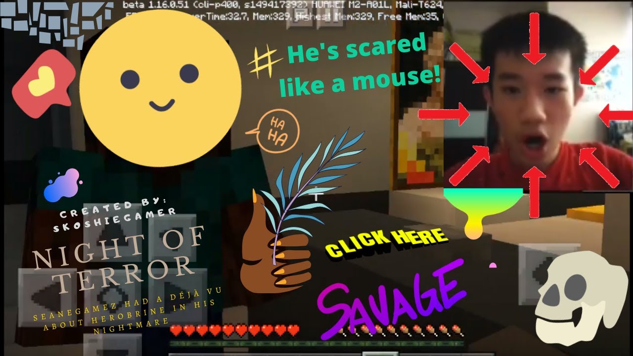 Nightmare begins, but it's déjà vu time | Minecraft Night of Terror ...