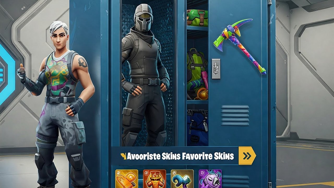 Showing my Fortnite locker Part 2 - YouTube