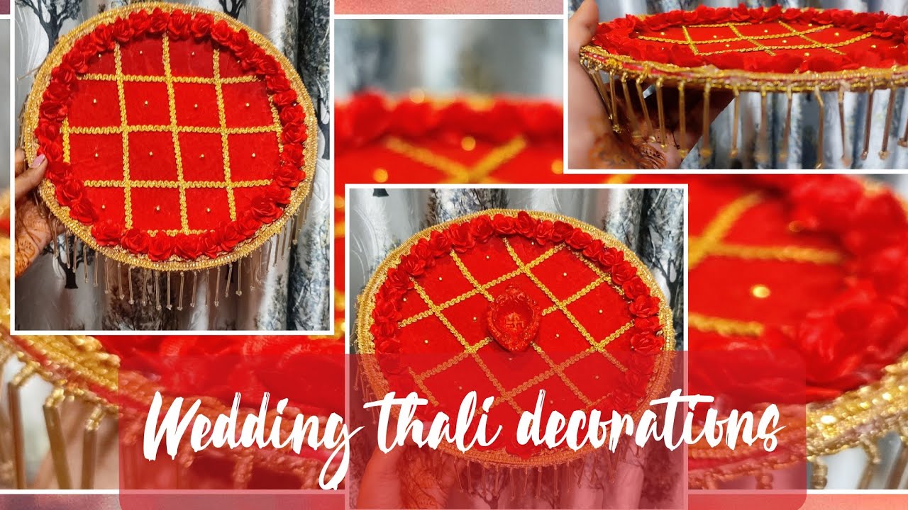 Wedding Thali Decoration