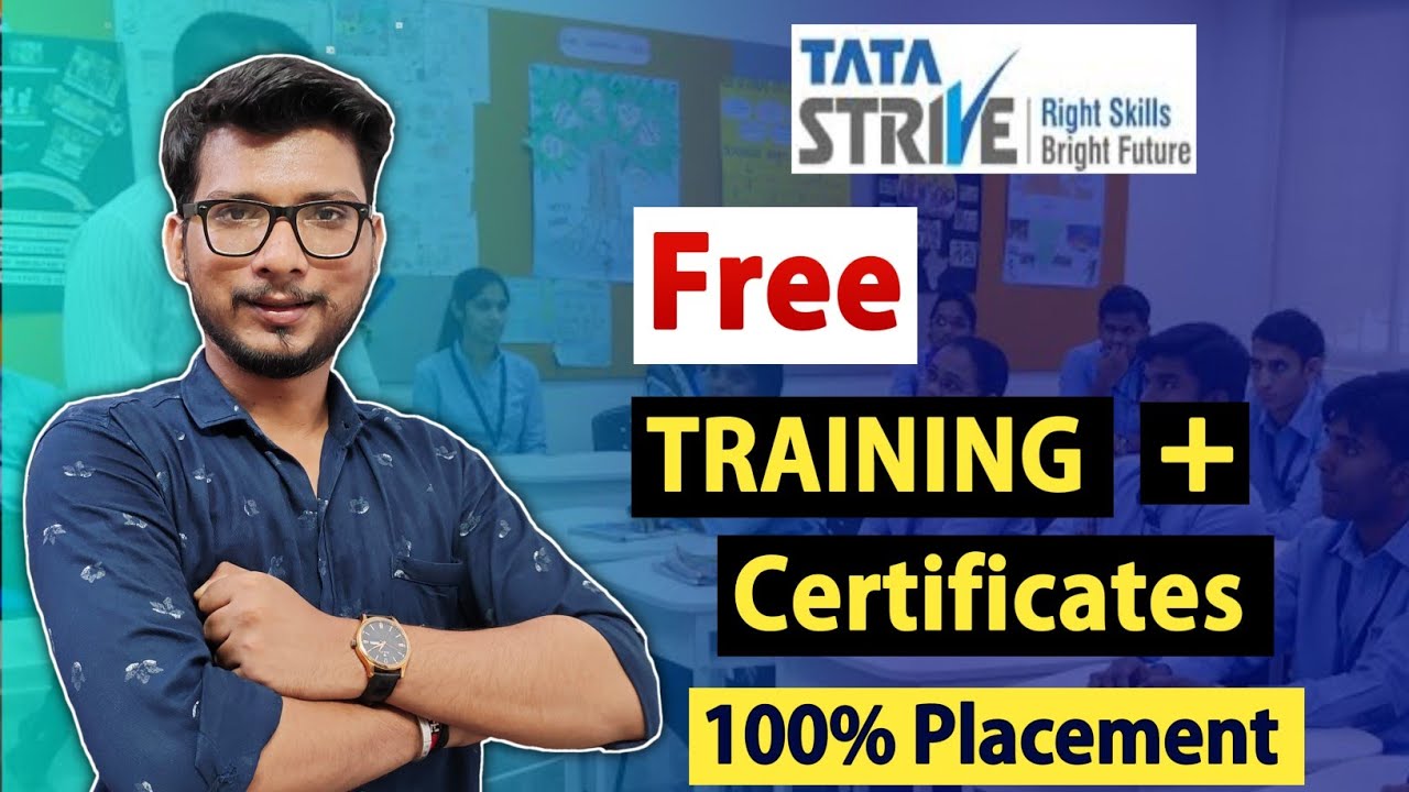 TATA FREE training + Certificate | tata strive skill development center ...