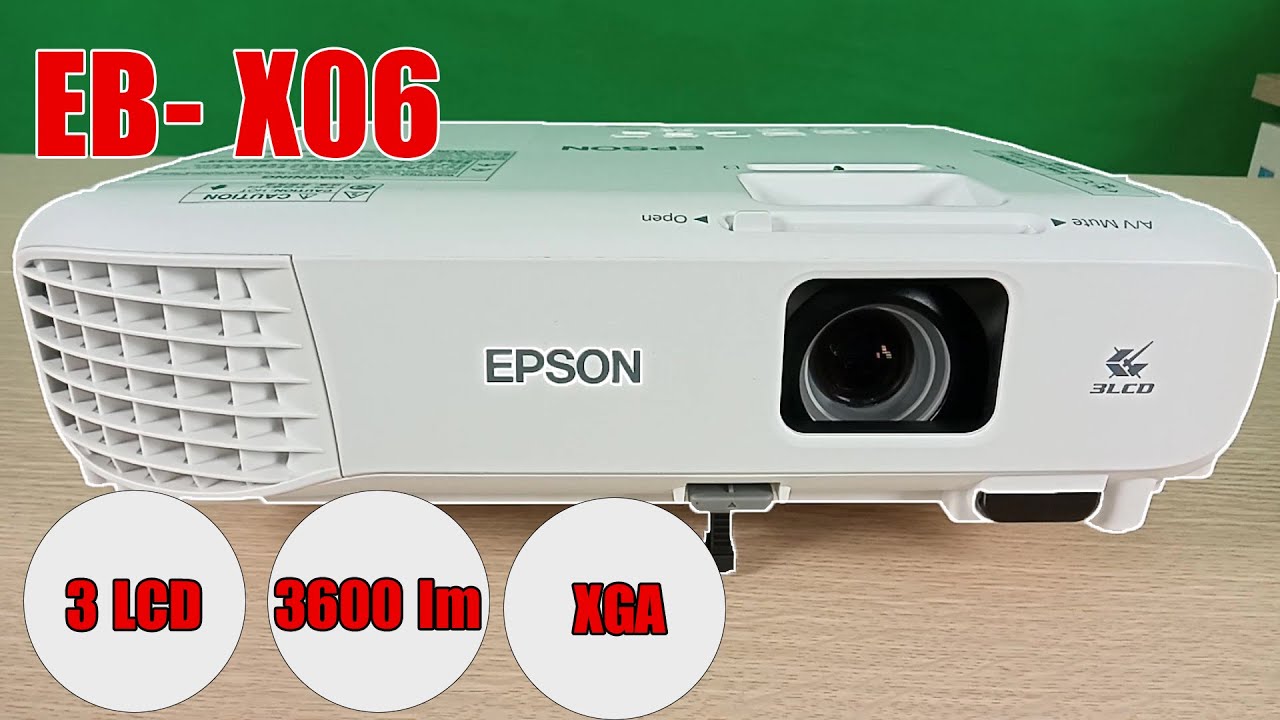 Máy chiếu Epson EB-X06 | Giảm giá sốc từ 15/11/2024 !!! - YouTube