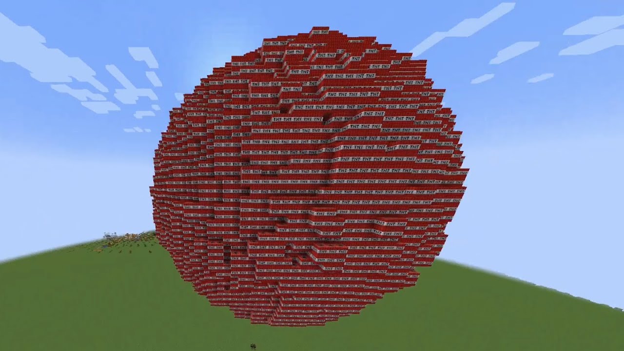 Explosion of spherical TNT - YouTube