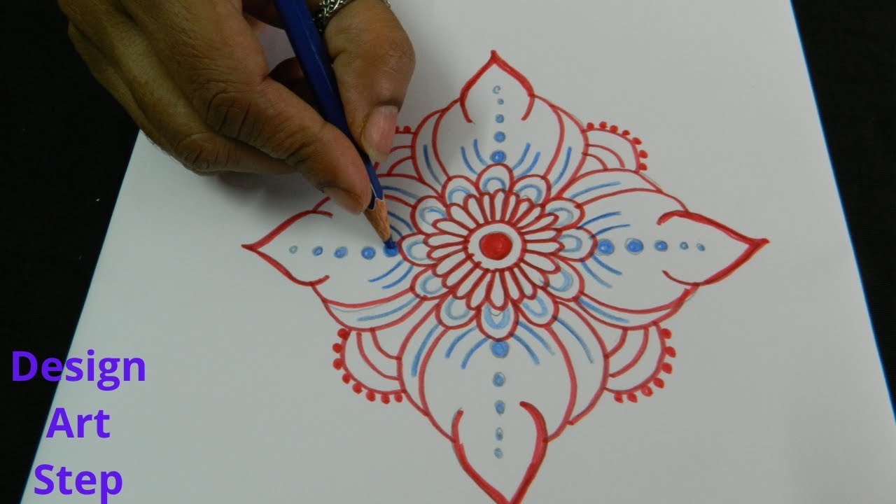 Beautiful Nakshi kantha Design Drawing How To Draw Nakshi kantha,নকশী ...