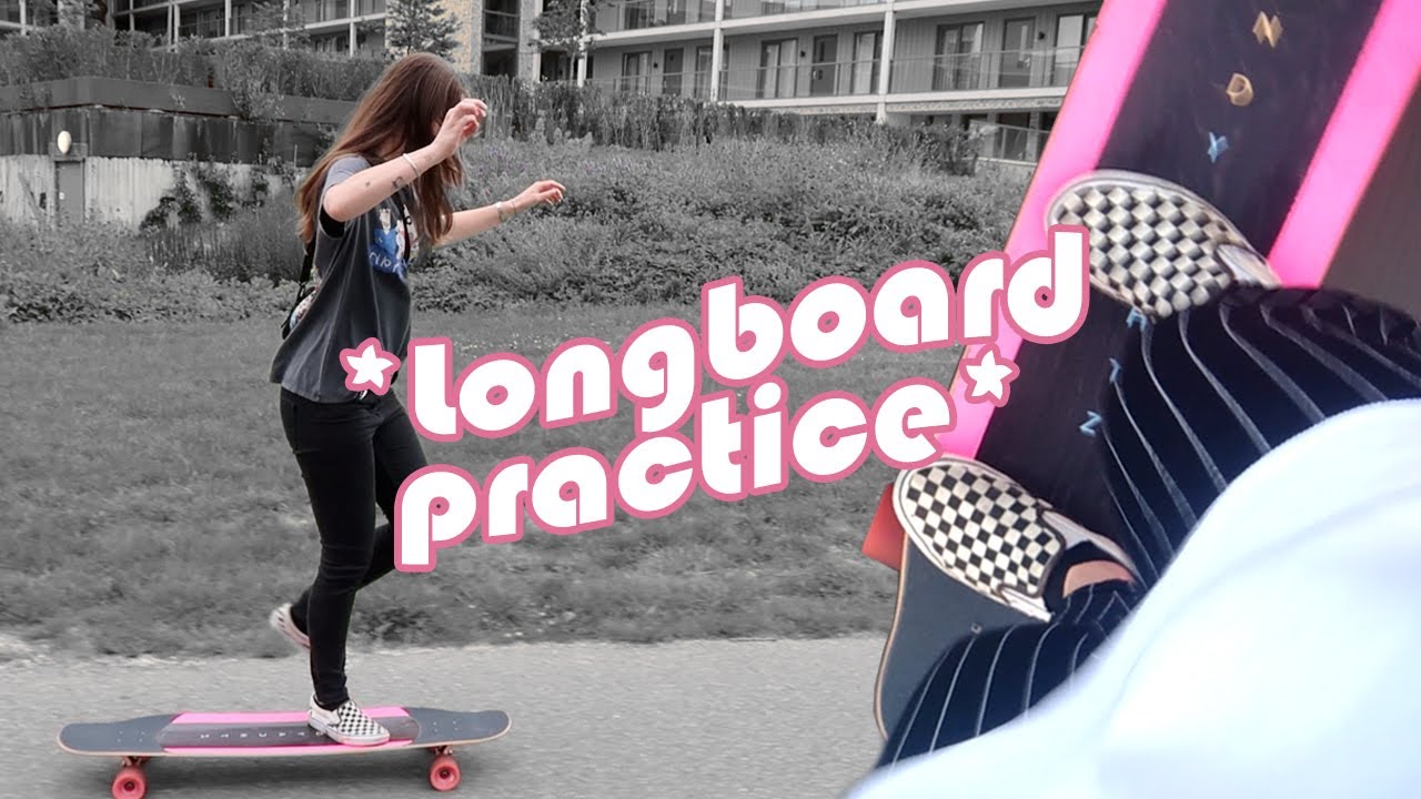 My First LONGBOARD DANCE Steps (kind of) - YouTube
