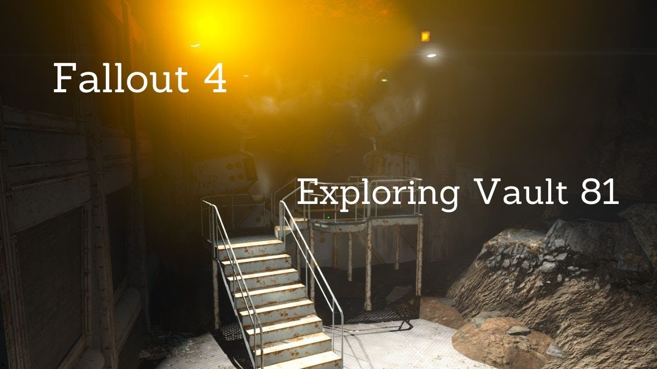 Fallout 4 | Exploring Vault 81 - YouTube