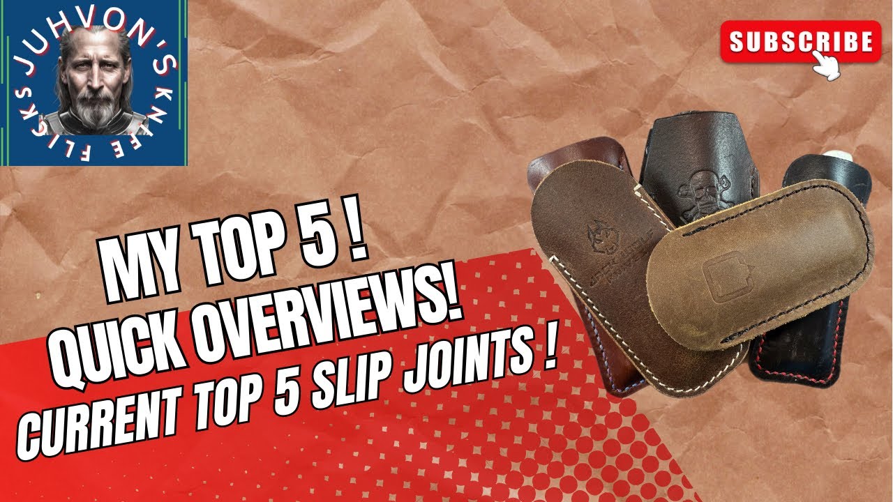 Current Top 5 Slip Joints from my Collection! - YouTube