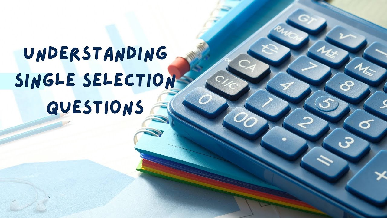 Quantitative Reasoning Single Selection Questions - YouTube