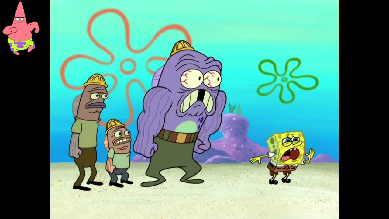 Squidward Struggling to Control The Crane Machine for 10 Hours - YouTube