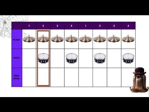 The Addams Family - chair drumming challenge - level 1 - YouTube