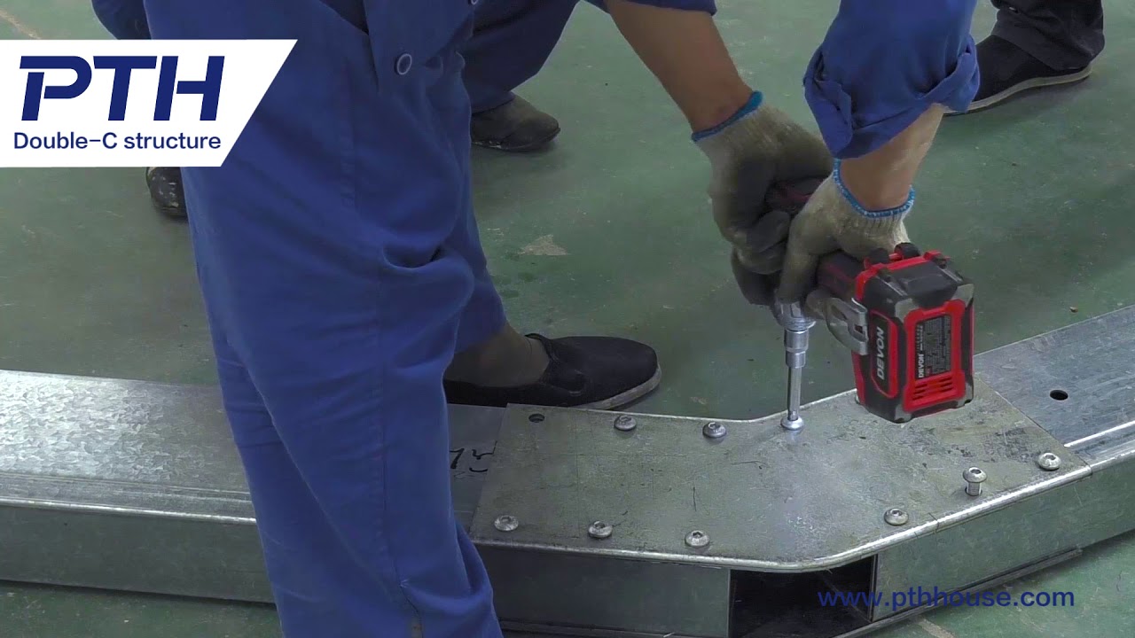 Double-C structure installation video - YouTube