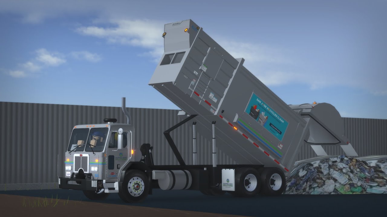 ROBLOX Garbage Trucks | Brigadoon Testing, Route 01 - YouTube