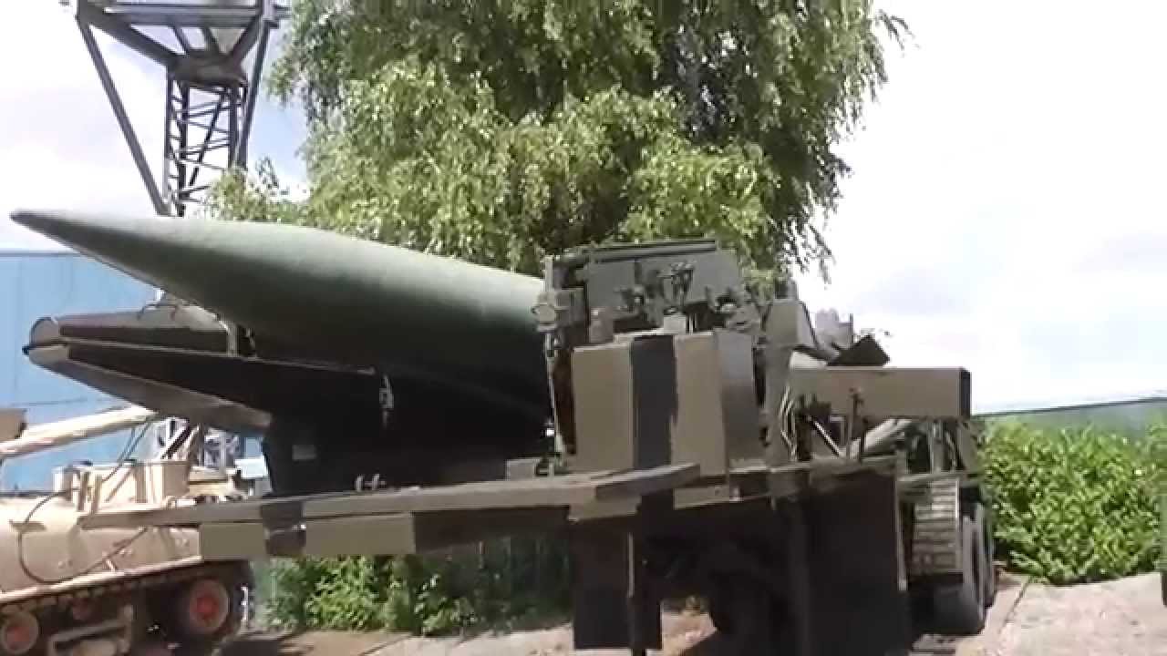 Waffensystem Pershing 1A im Technikmuseum Sinsheim - YouTube