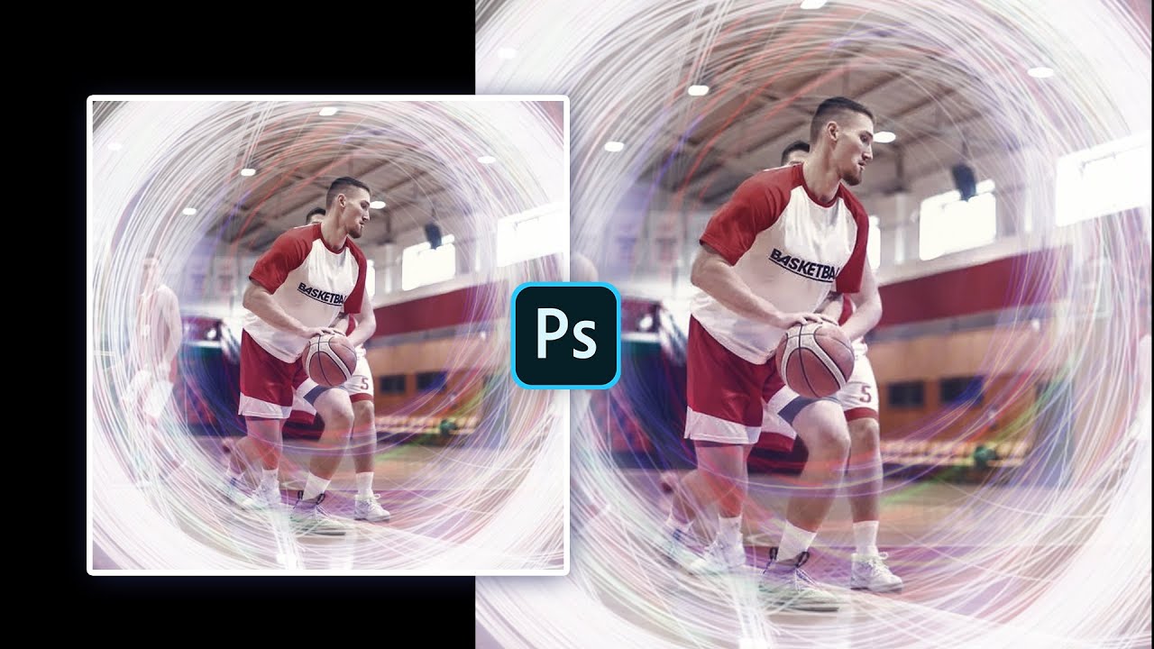 Crystal Refraction Effect in Photoshop - YouTube