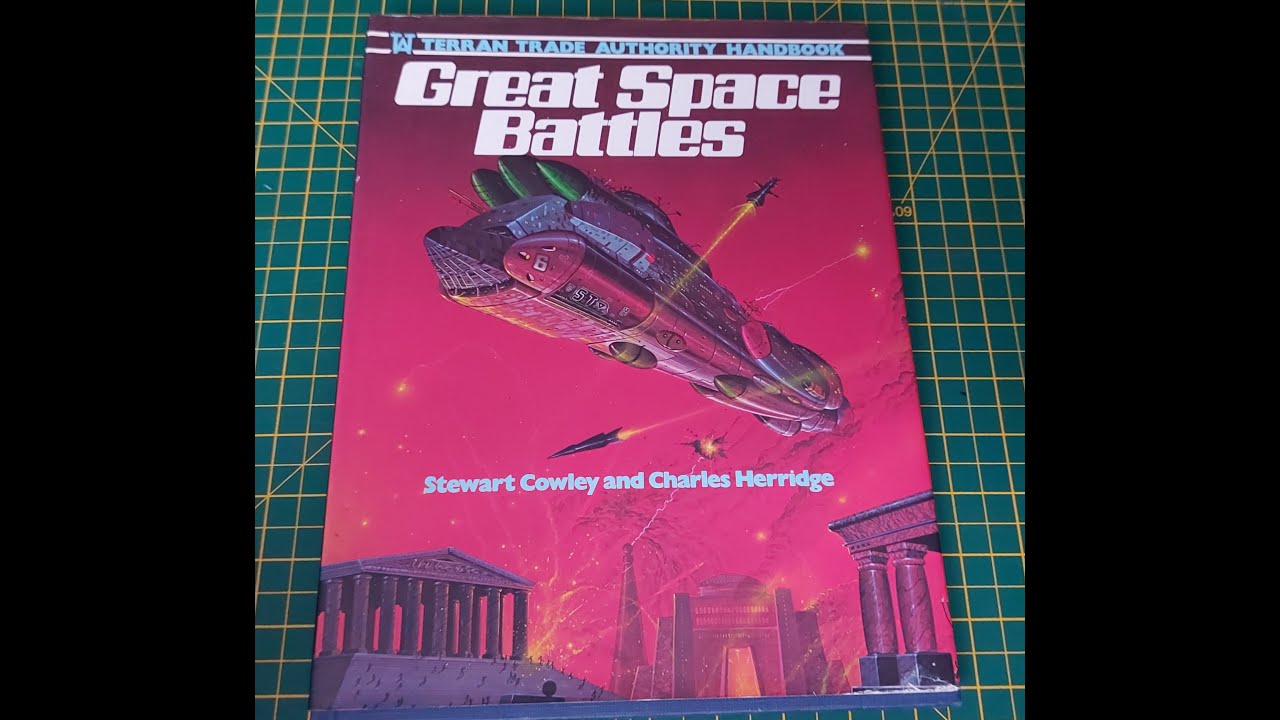 Looking at the Terran Trade Authority book Great Space Battles - YouTube