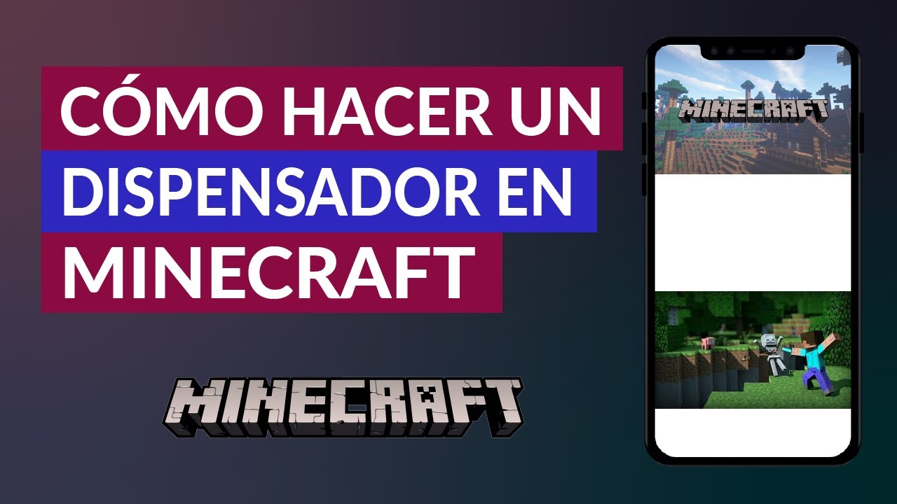 Cómo Hacer un Dispensador o Dispensador Automático en Minecraft - YouTube