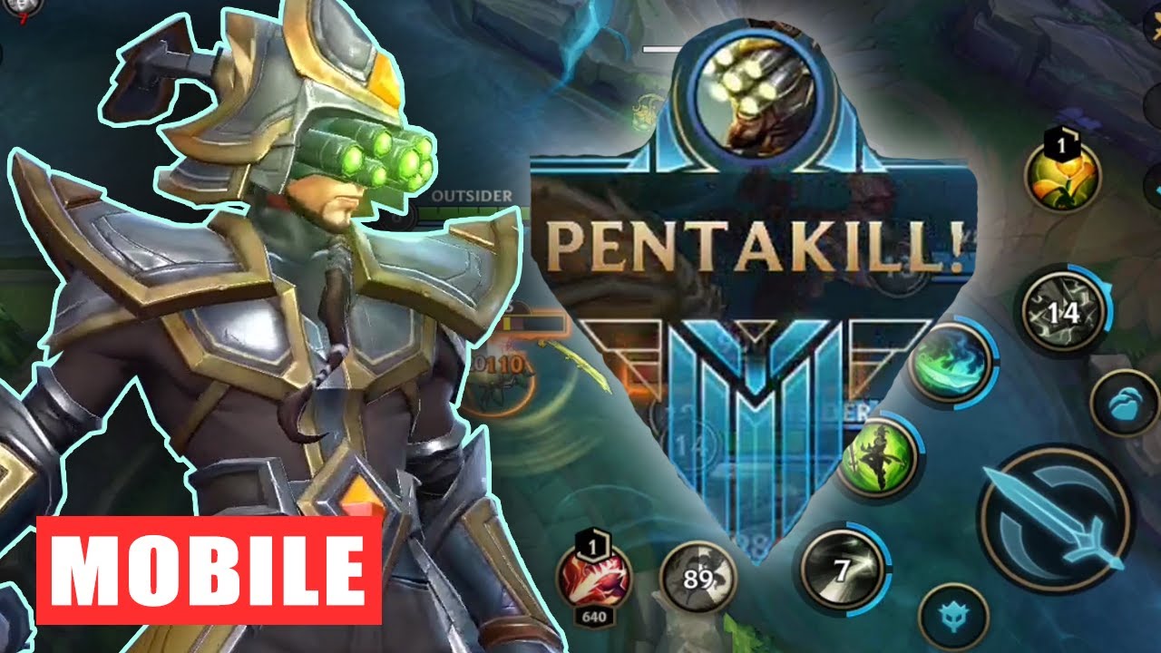 LOL Wild Rift Master Yi Gameplay (PENTAKILL) 100% Alpha Test - YouTube