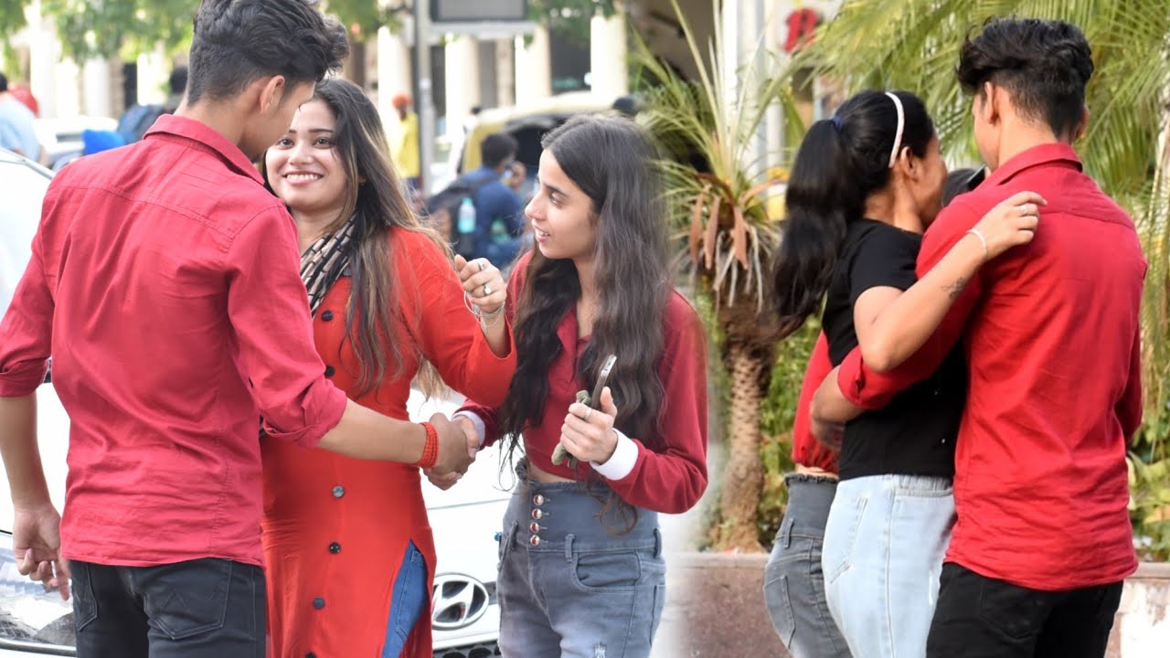 Getting Girls 👧 Close By Hand Shaking Prank On Cute 🥰 Girls | Epic ...
