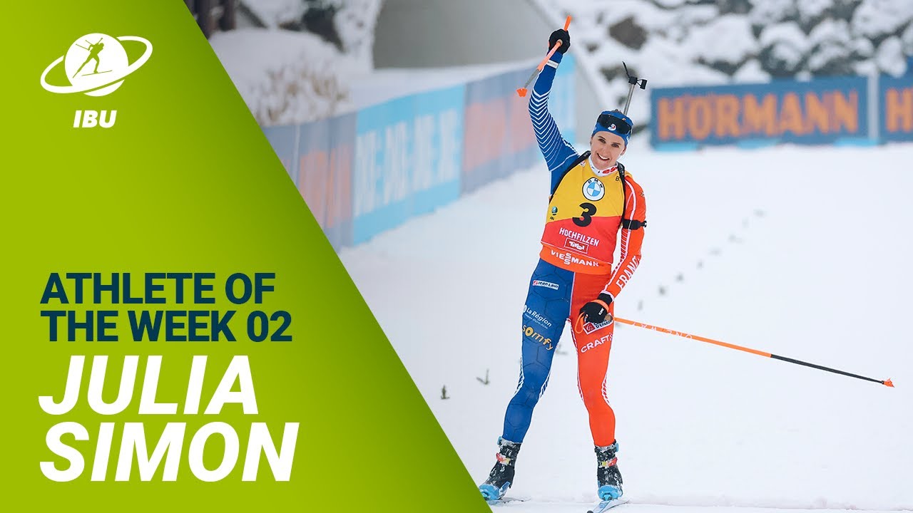 Athlete of the Week 02: Julia Simon - YouTube