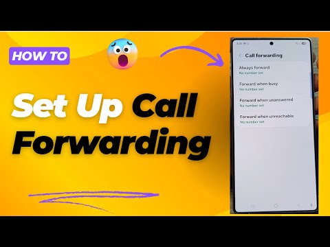 📞 How to Set Up Call Forwarding on Samsung Galaxy S25/S25+/Ultra - YouTube