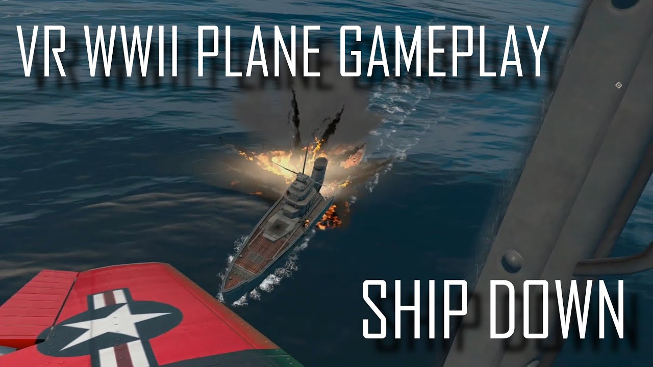 Flying a WW2 Hellcat in VR! | Warplanes: Battles Over Pacific | Boat ...