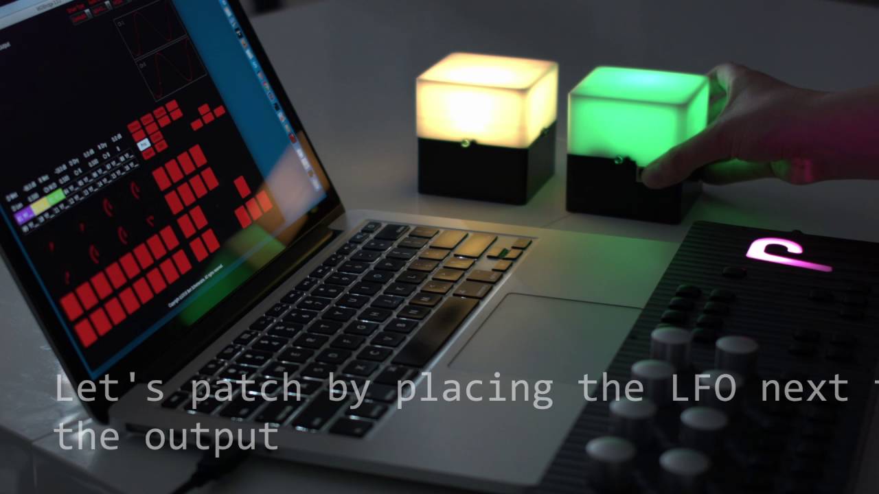 Wireless Patching using SYNTHOR and AudioCubes - YouTube
