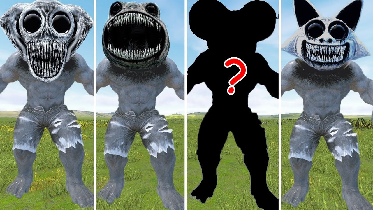 EVOLUTION OF SUPER MUSCLES ALL ZOONOMALY AND ALL MUSCLES In Garry's Mod ...