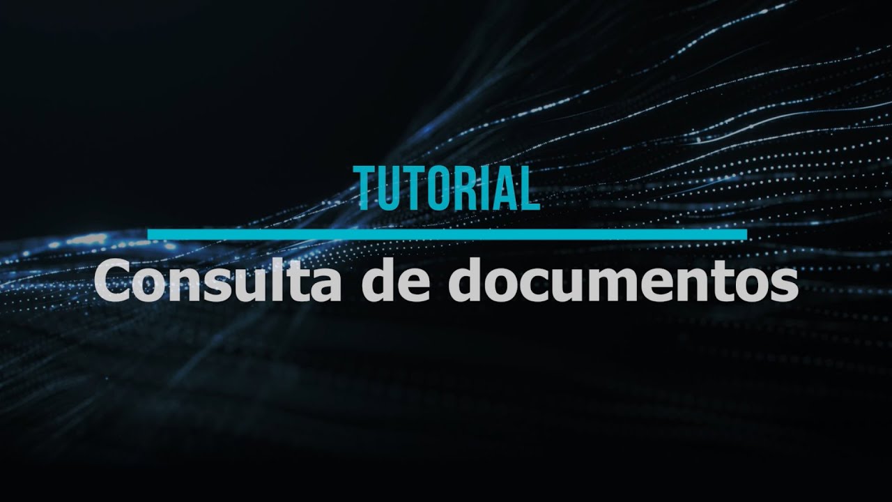 Video tutorial: Consulta de documentos emitidos - YouTube