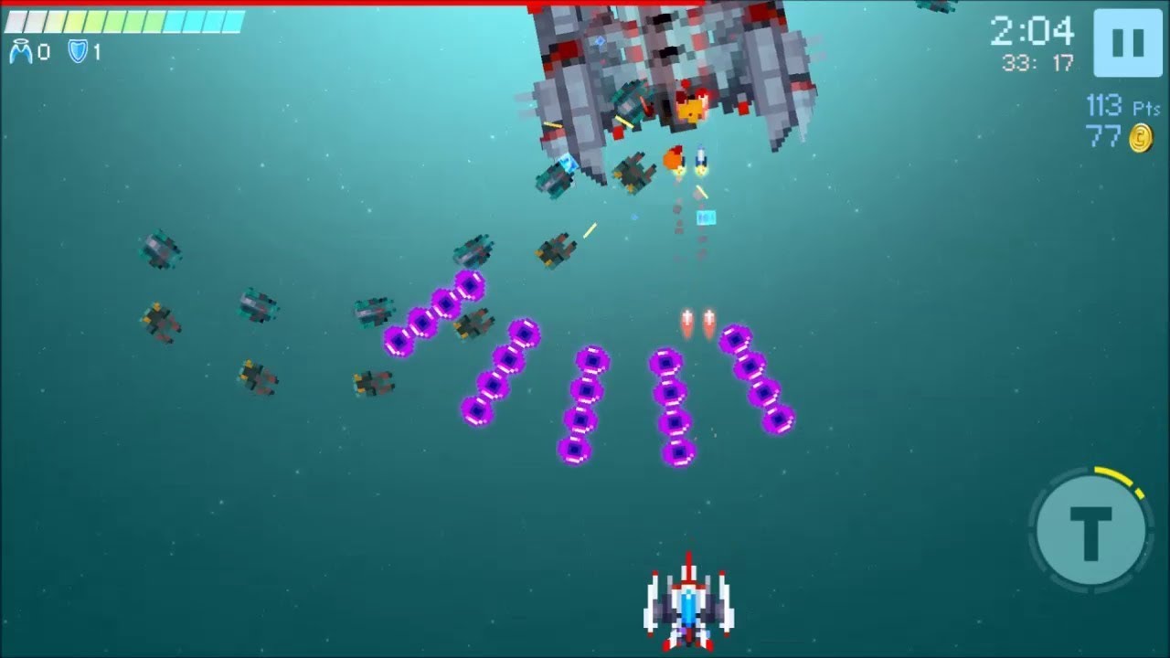 Galaxy Spiral Shooter : One of the best space shooting game for android ...