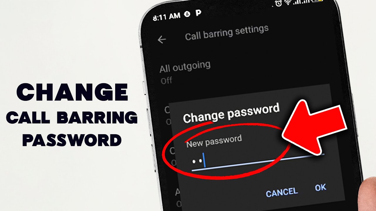 How to Change Calls Barring Password in Android - YouTube