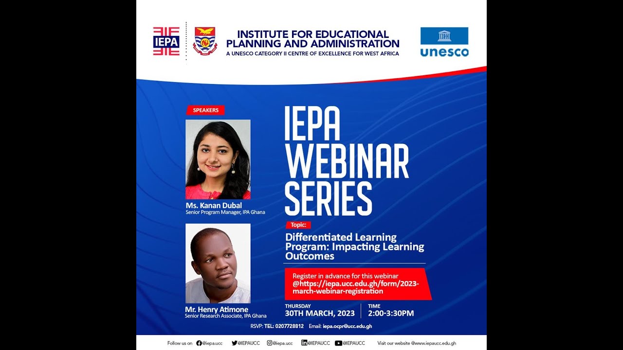 #11 - Differentiated Learning Program; Impacting Learning Outcomes ...